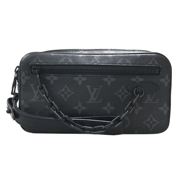 Louis Vuitton | Bags | Louisvuitton Monogram Eclipse Pochette Volga ...